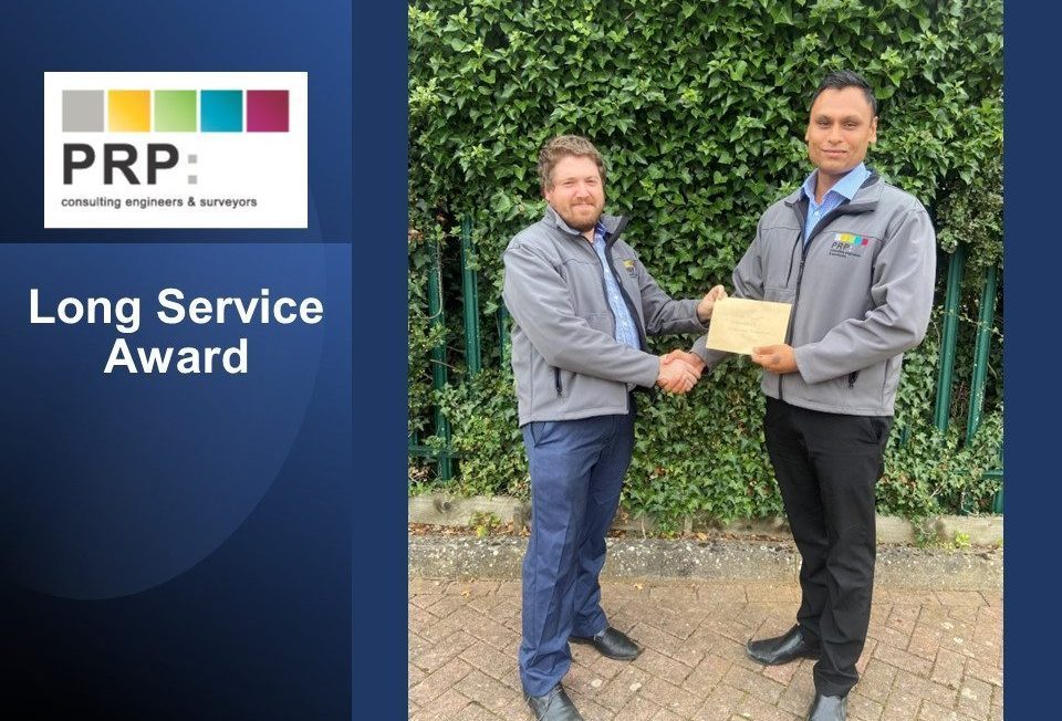 10 Year Long Service Award - PRP Consulting Engineers & Surveyors